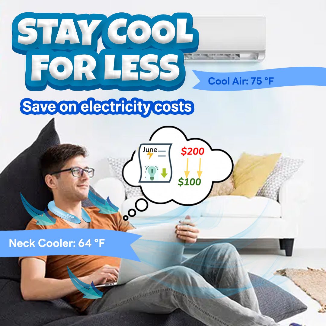 Ice Ring Neck Cooler, Cooling Neck Wraps, Wearable Neck Cooling Tube ...